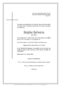 Behrens-Brigitte – Bestattung Geiger