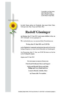 Glaninger-Rudolf – Bestattung Geiger